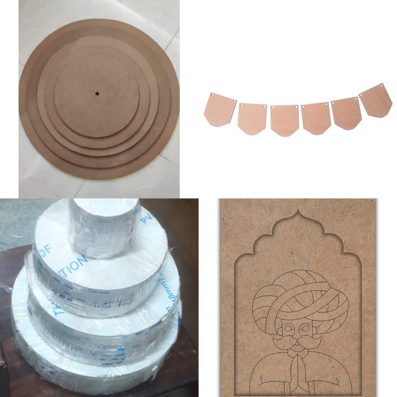 MDF / Jharokha / WPC / Toran Cuttings – Maya Resin Store