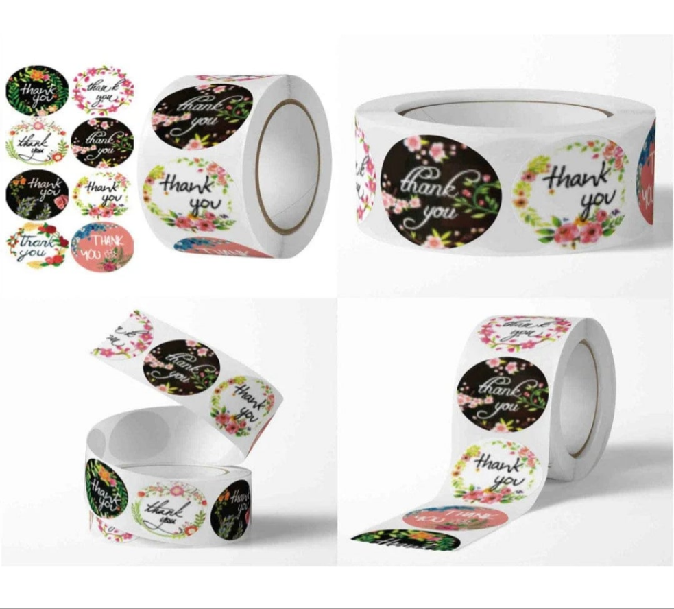 Thank You Sticker - A – Maya Resin Store