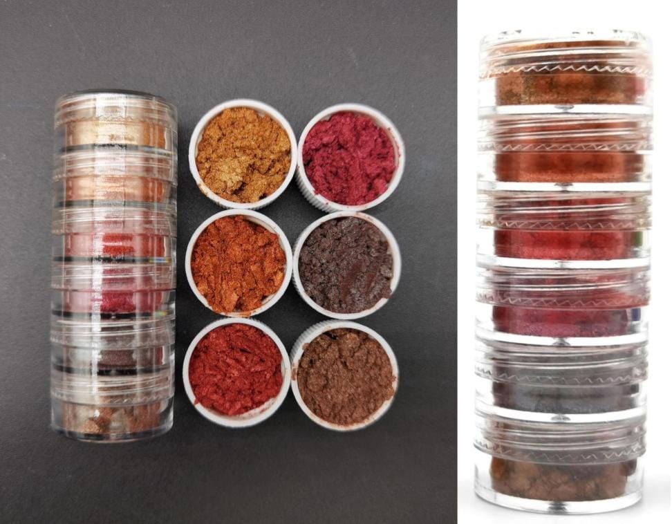 Mini Pearl Pigment/ Mini Mica Colour set - I – Maya Resin Store