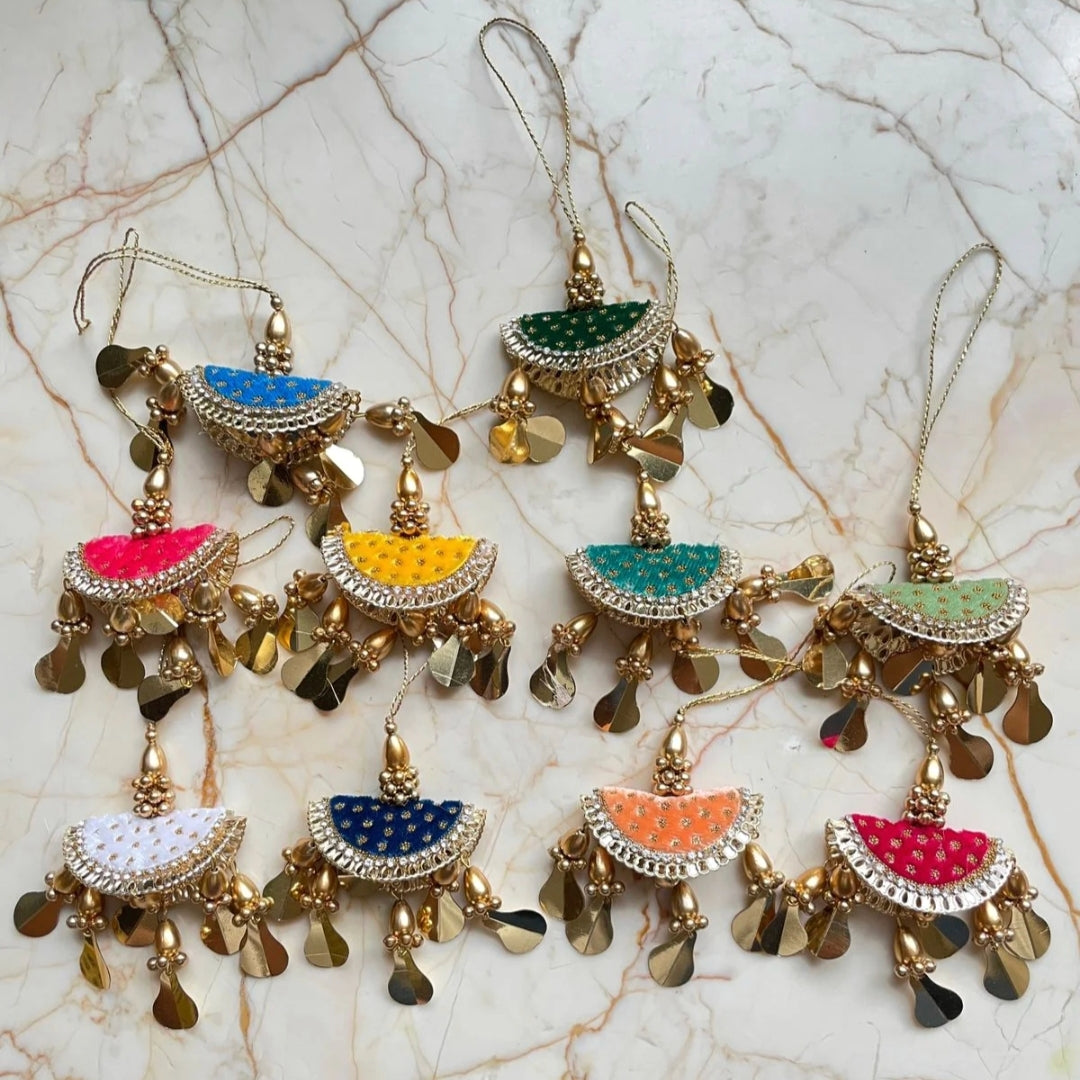 Velvet Rakhi/Lumba - Latkan – Maya Resin Store