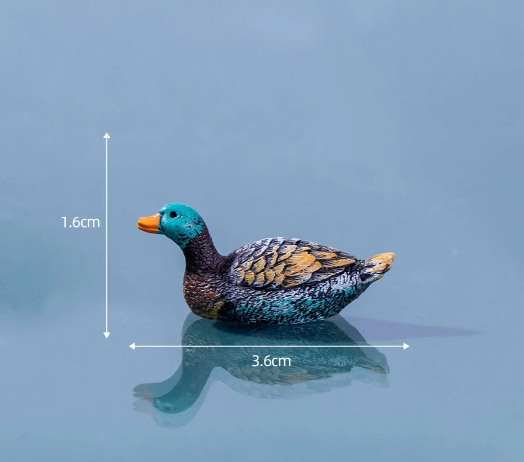 Hed up Mandarin Duck/ swan - Colour – Maya Resin Store