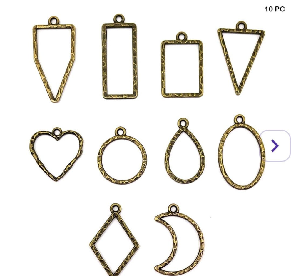Designer Bezel set of 10 - Copper – Maya Resin Store