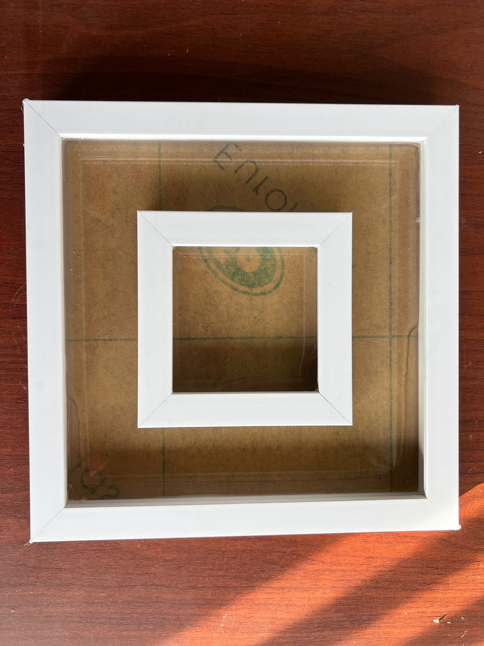 Acrylic white frame – Maya Resin Store