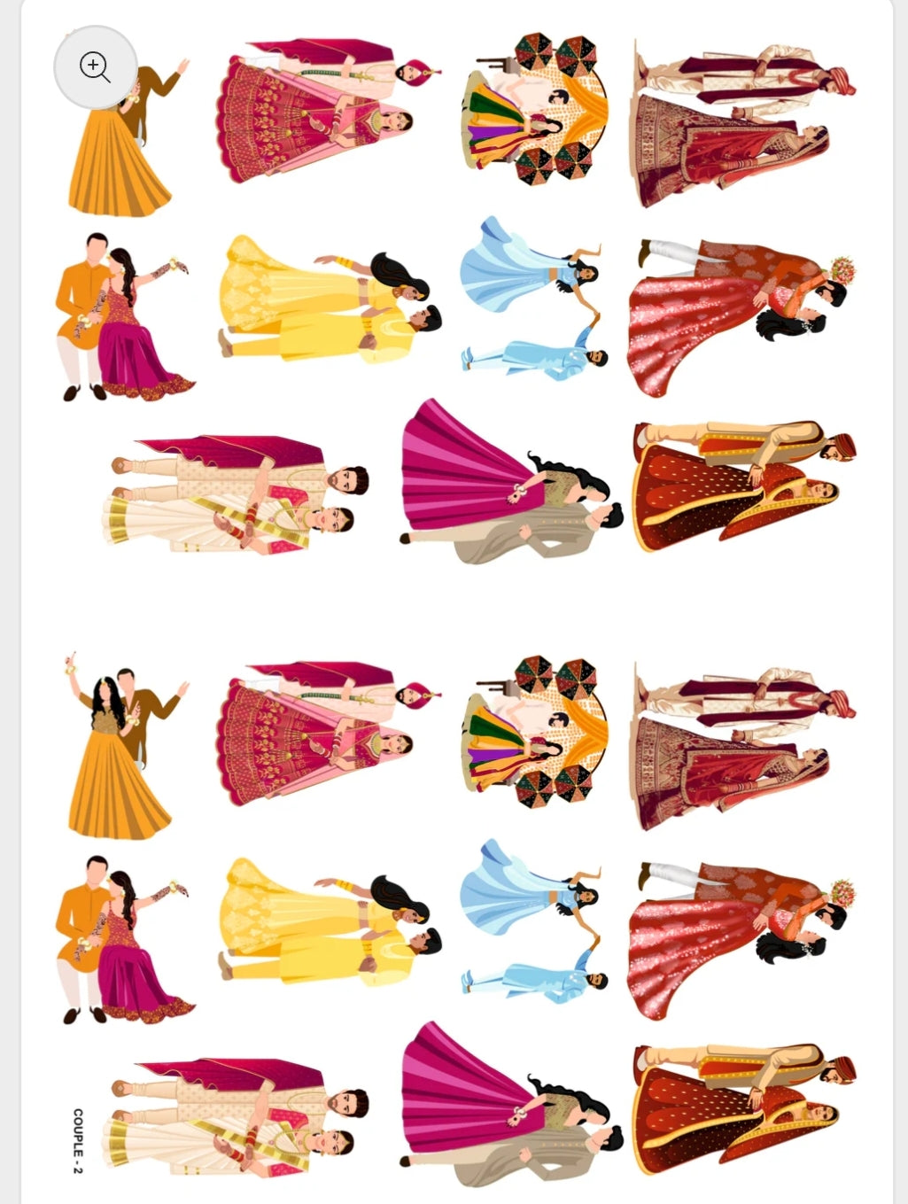 Marriage / couple Insert sheet – Maya Resin Store